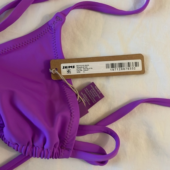 SKIMS | Swim | Skims Recycled Swim Triangle Top And Signature ...